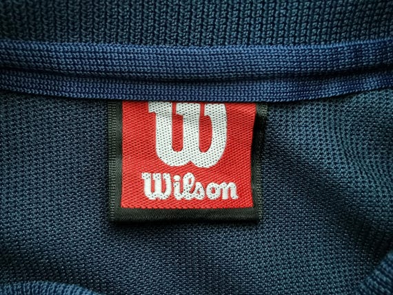 Wilson Jacket Vintage Wilson Taped Logo Tracktop Jack… - Gem