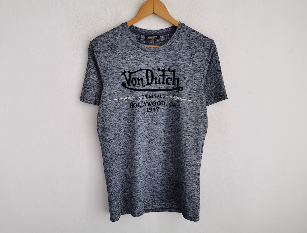 Von Dutch Shirt Vintage 90s Von Dutch T Shirt Size L - Etsy