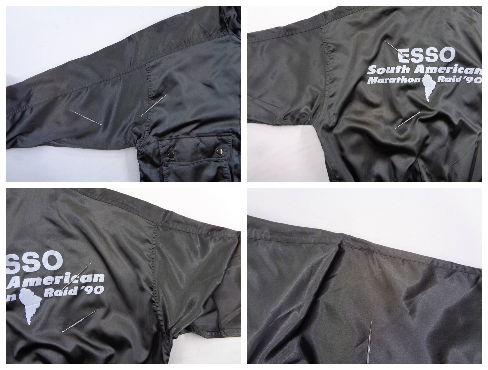 Esso Jacket Vintage Esso South American Marathon Raid '90 - Etsy