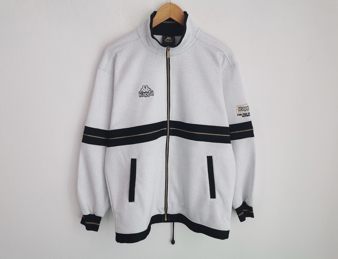 Kappa Jacket Vintage 90s Kappa Color Block Track Jacket Size L - Etsy