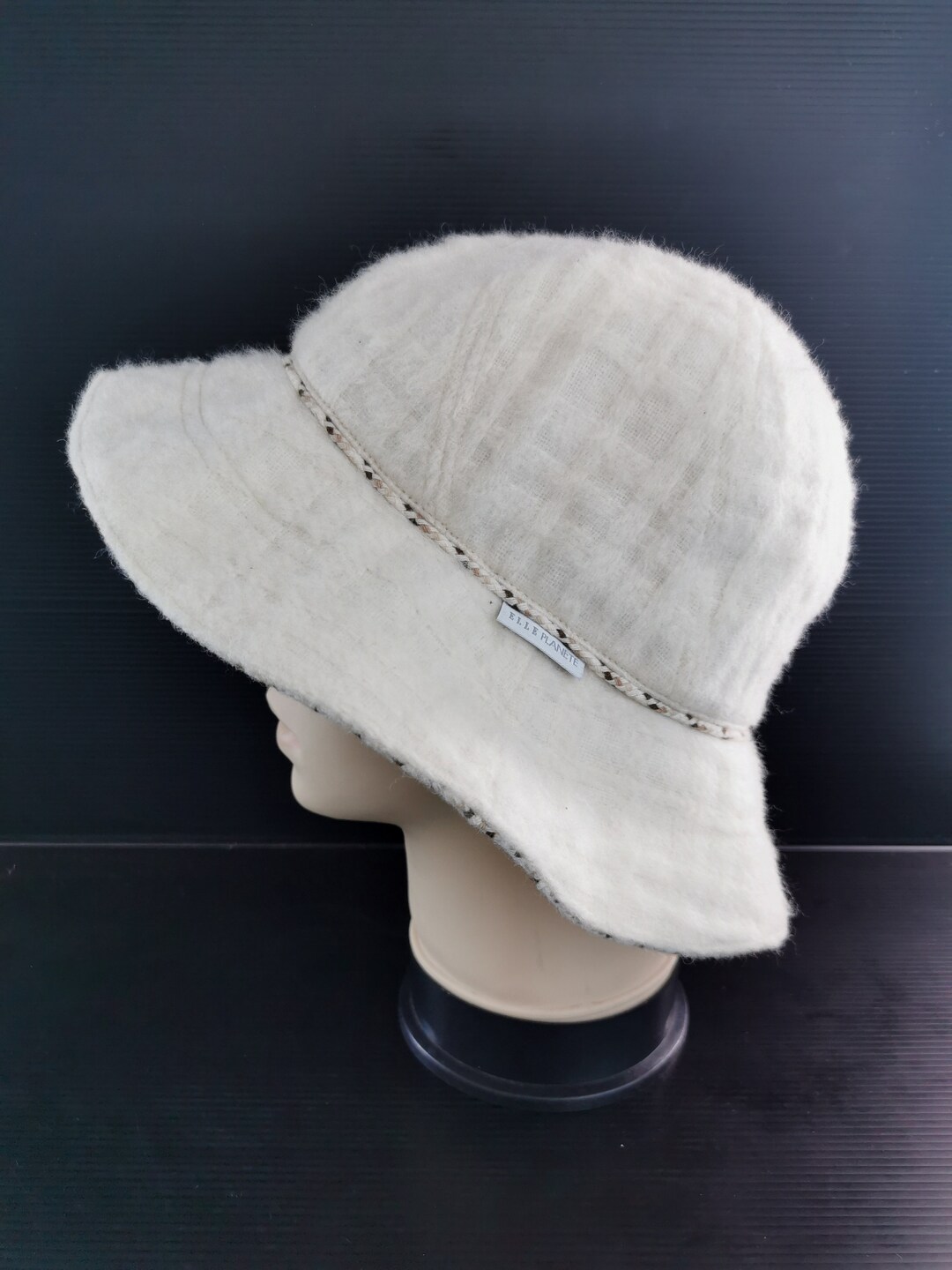 ELLE Planete Hats Vintage ELLE Planete Outerwear Wool Bucket Hats - Etsy
