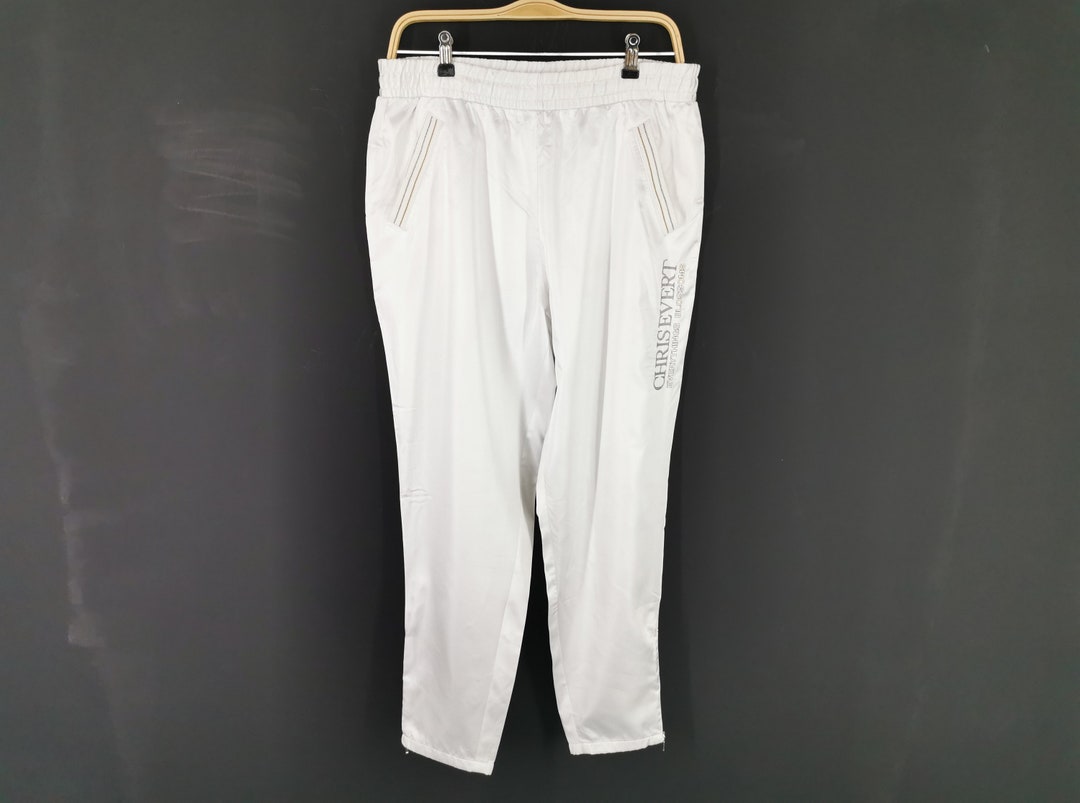 Chris Evert Tracksuit Size Jaspo M Logos Track Pants Size M Waist 31/35 ...