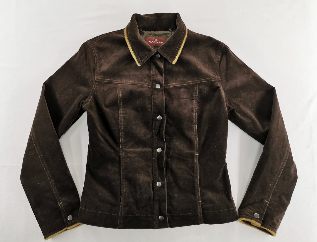 Naf Naf Jacket Size 38 Naf Naf Button Corduroy Jacket Size XS/S - Etsy