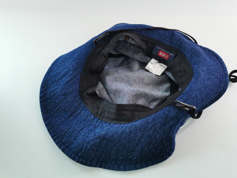 Edwin Hats Vintage Edwin Made in Japan Denim Bucket Hats | Etsy