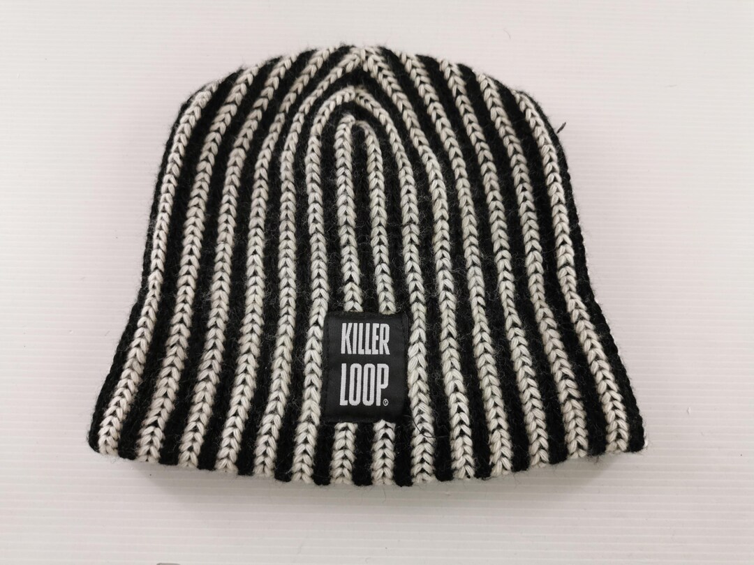 Killer Loop Beanie Vintage Killer Loop Stripe Beanie Hats Made in Italy ...