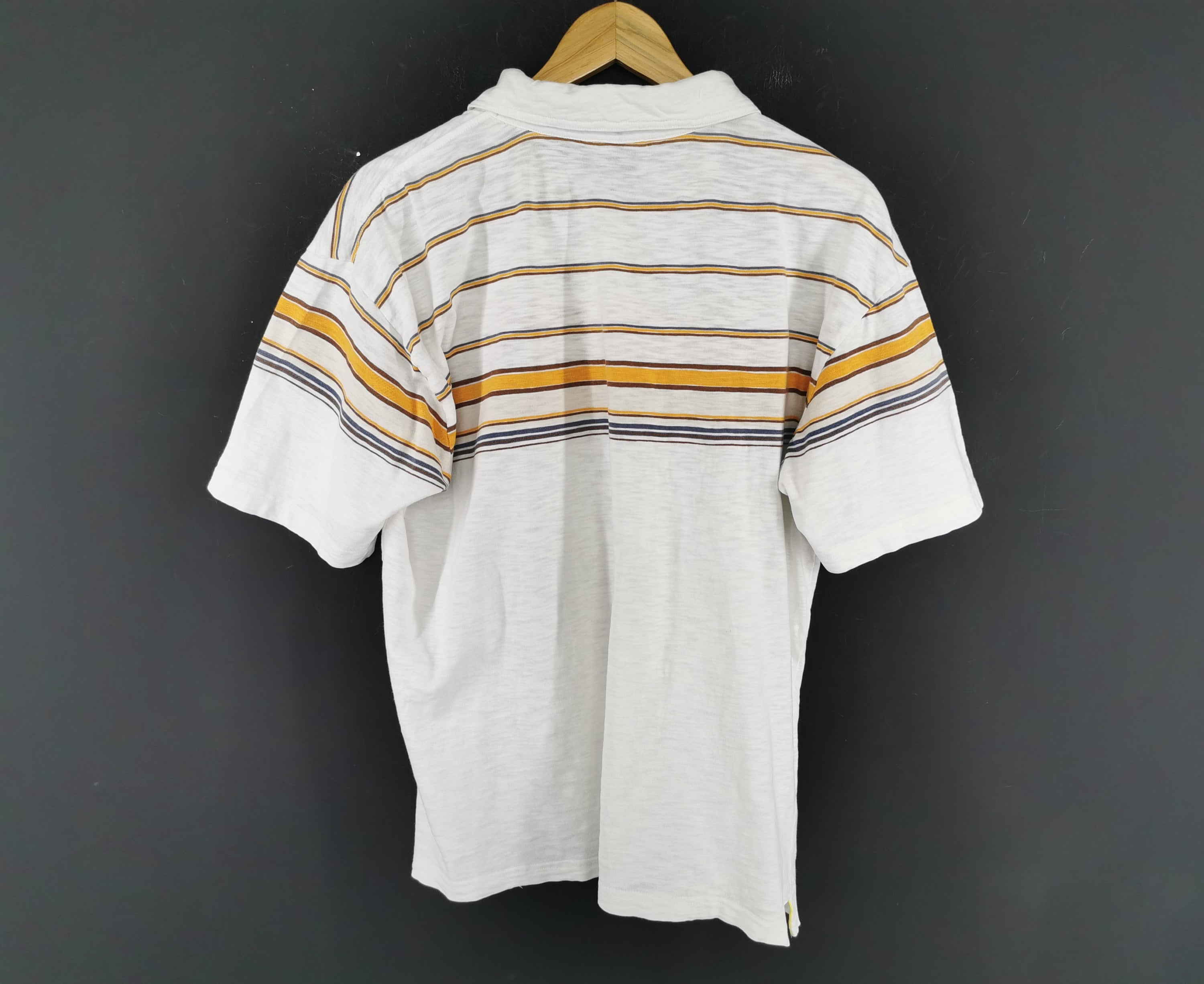 Hang Ten Shirt Vintage Hang Ten Polo Striped Shirt Size M - Etsy