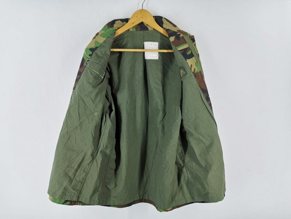 Army Jacket Vintage Army Military Camouflage Jacket S… - Gem