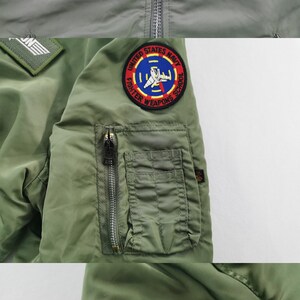 US Navy Fighter Jacket US Navy Fighter Topgun Tomcat Reversible Bomber ...