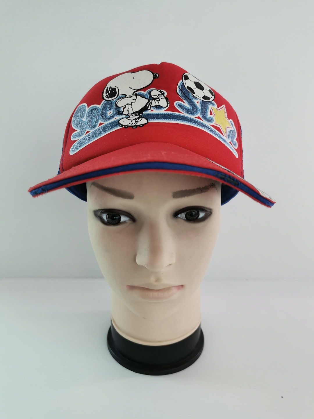 Peanuts Snoopy Cap Hats Vintage Peanuts Snoopy Soccer Star Cap - Etsy