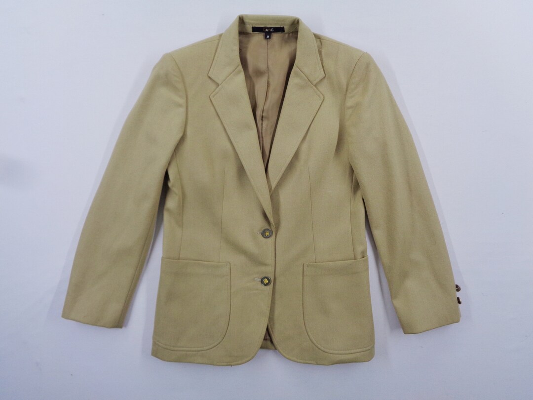 Daks Blazer Vintage Size 9 Daks Wool Blazer Coat Size S - Etsy