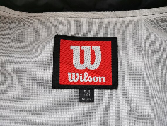 Wilson Jacket Vintage 90's Wilson Taped Logo Windbrea… - Gem