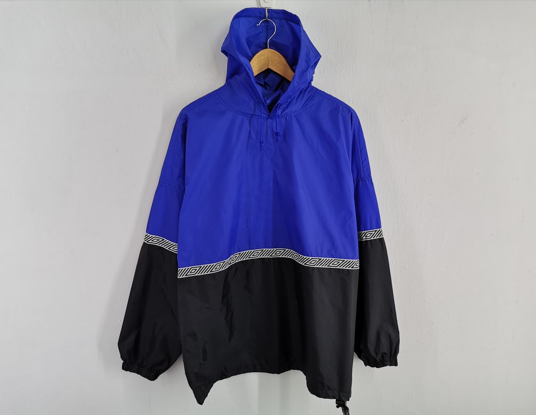 Umbro Jacket Vintage 90s Umbro Pullover Hoodie Windbreaker Jacket Size ...