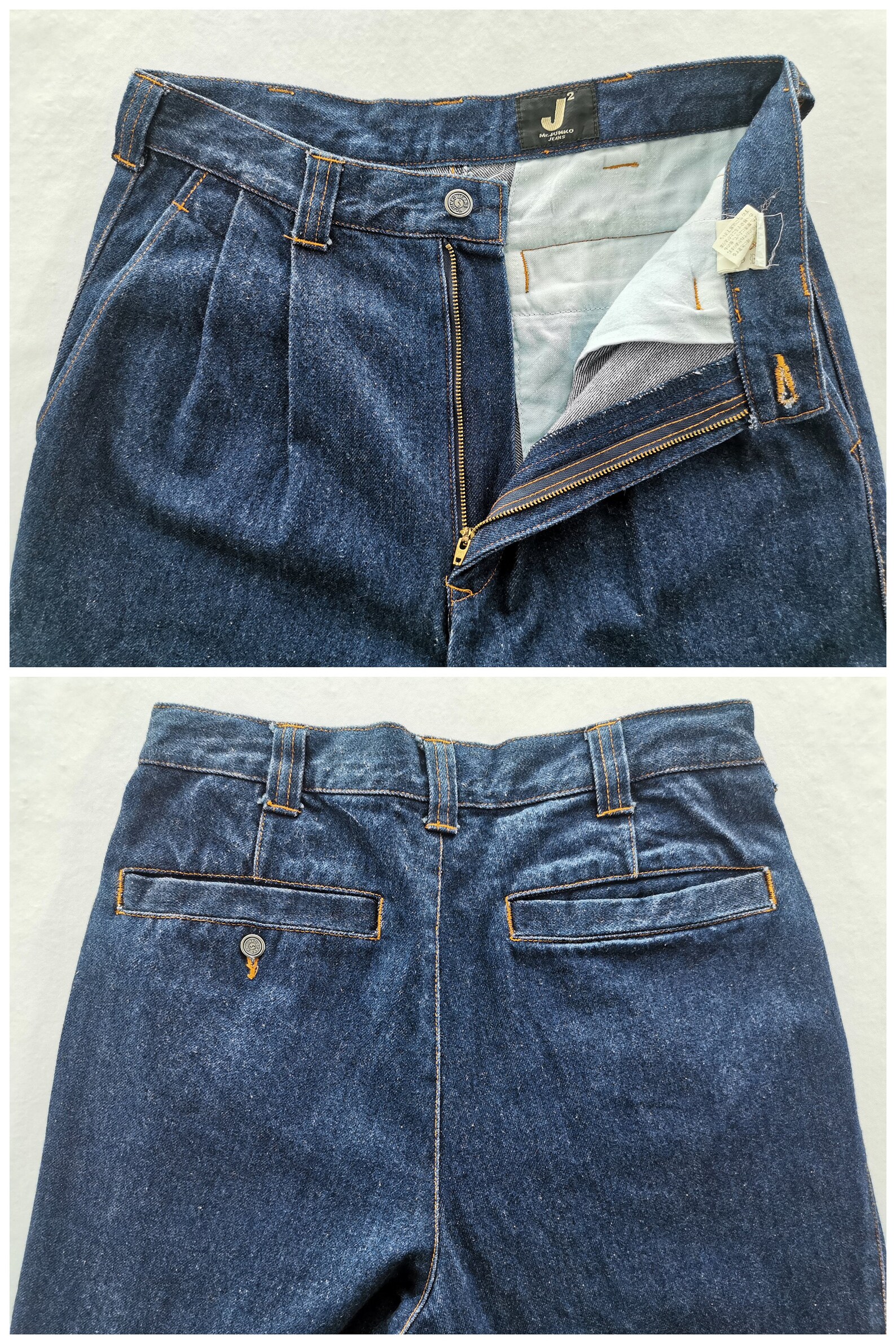 Junko Koshino Denim Jeans Vintage 90's Mr Junko J2 Jeans | Etsy