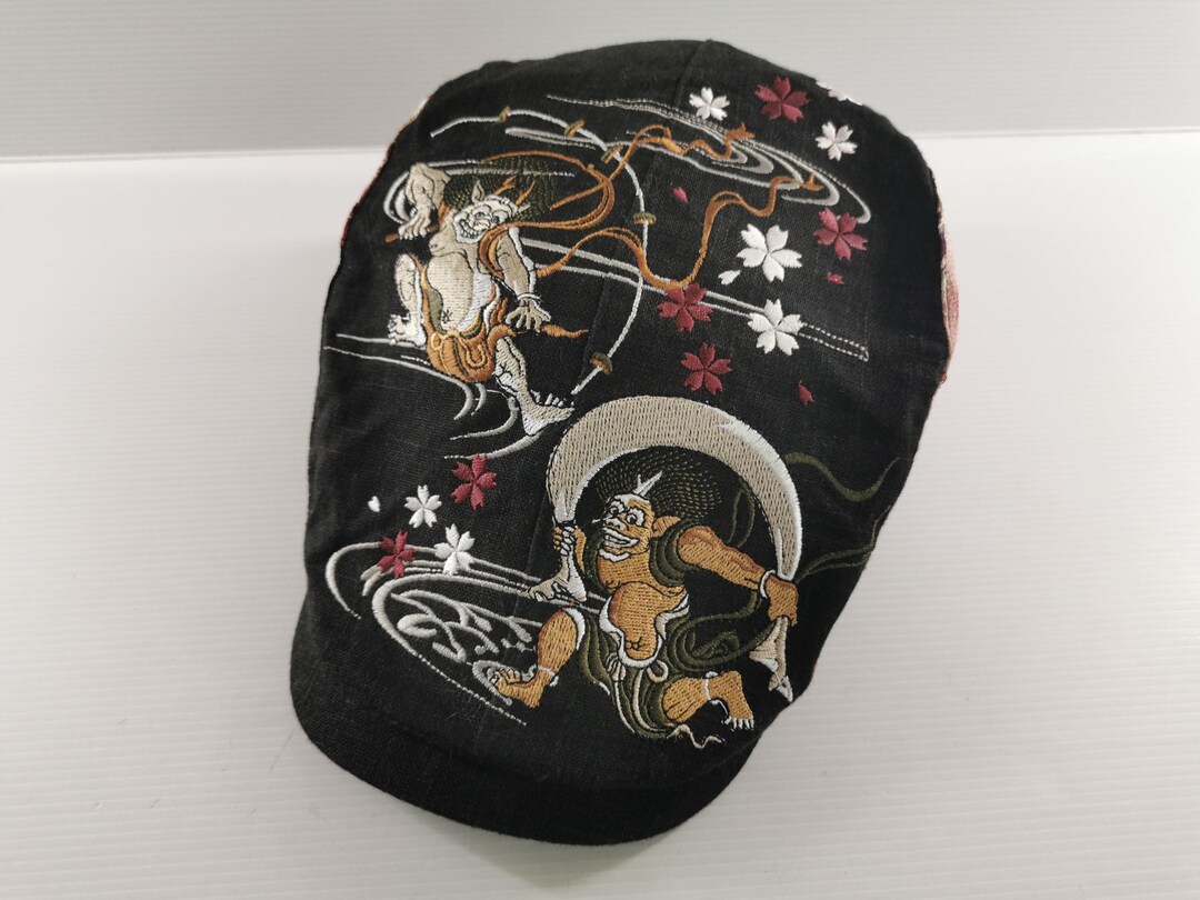 Ripple Hats Vintage Ripple Japanese Motif Flat Hat - Etsy