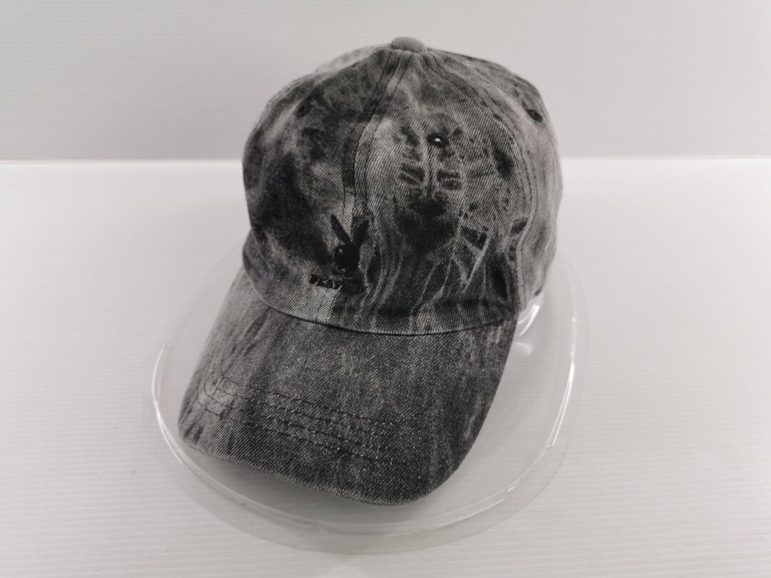 Playboy Cap Vintage Playboy Acid Wash Hat Cap - Etsy