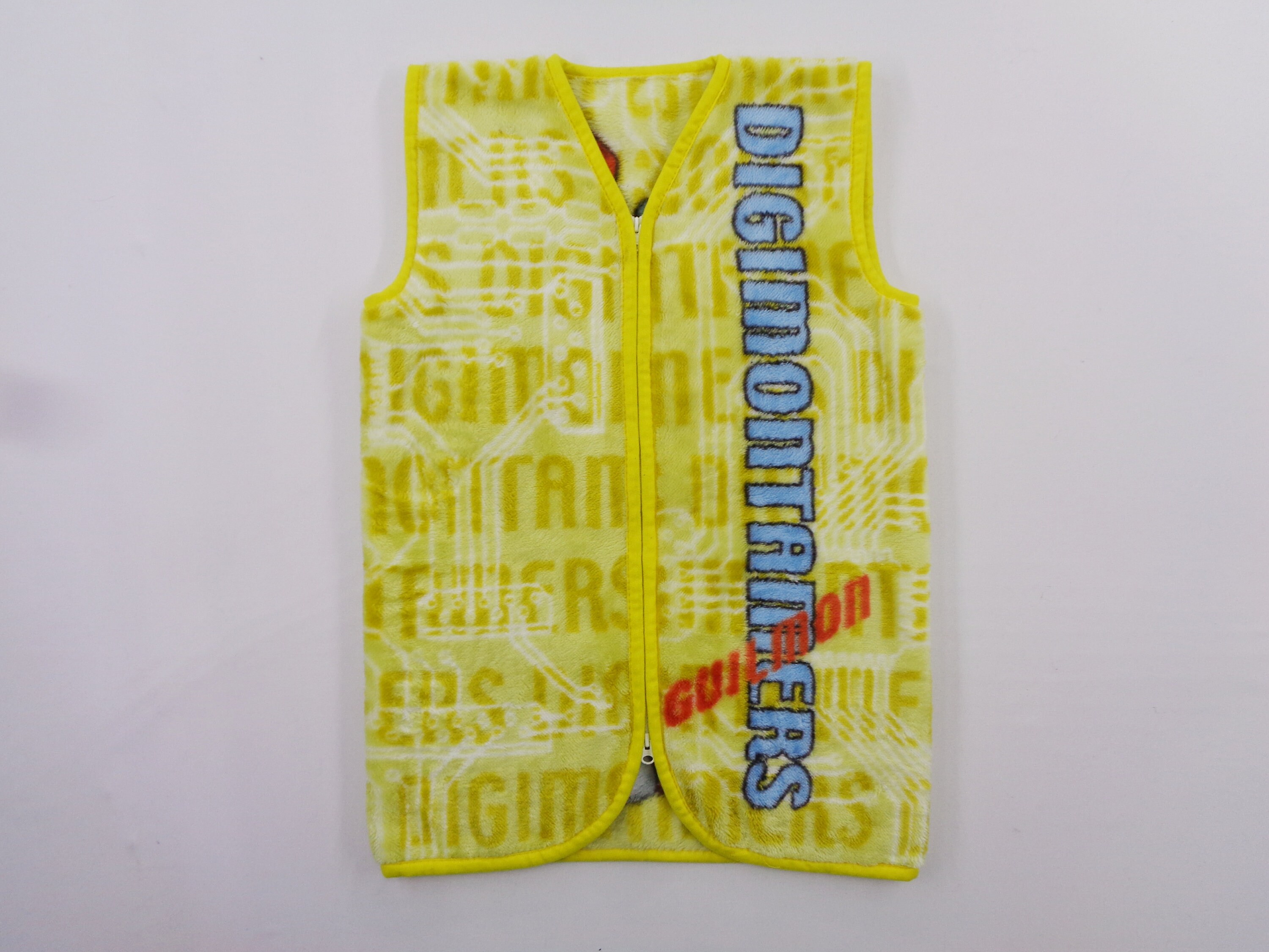 Digimon Jacket Digimon Tamers Sleeveless Vest Jacket Size S/M - Etsy