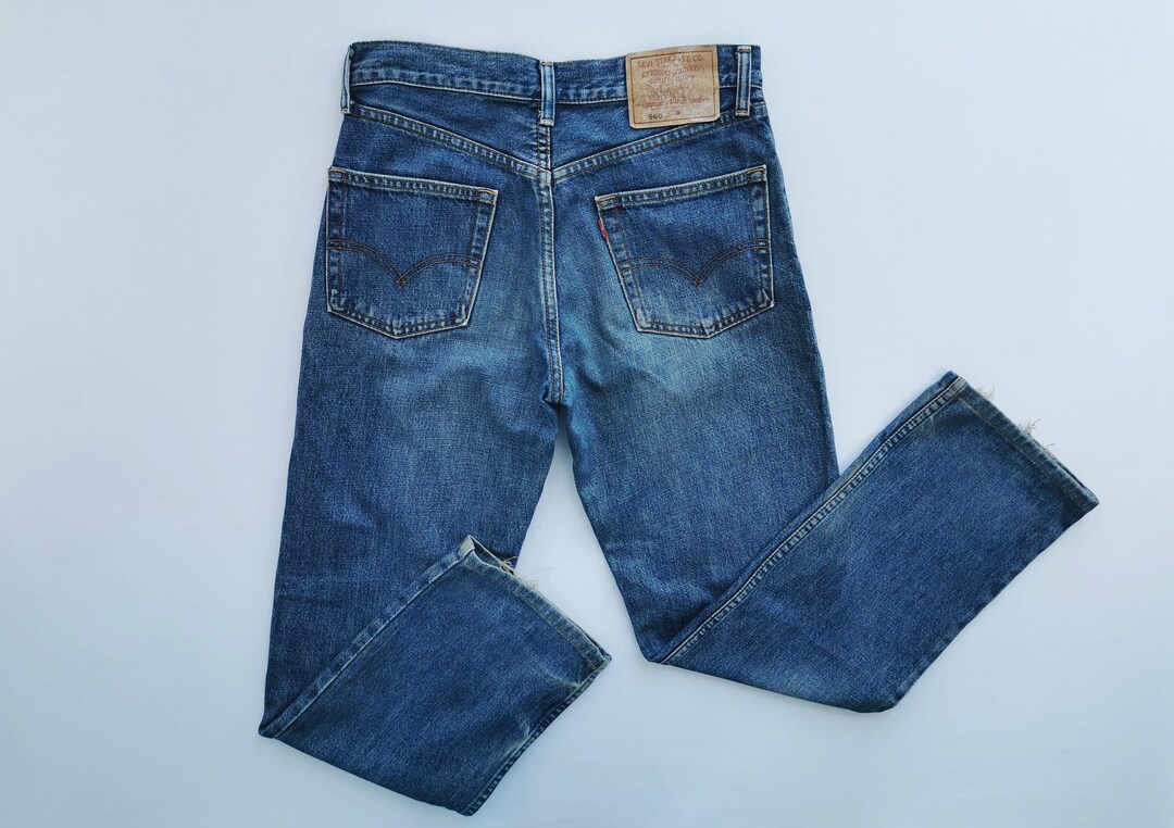 Levis 560 Jeans Vintage 90s Distressed Size 27 Levis 560 Made in Japan ...