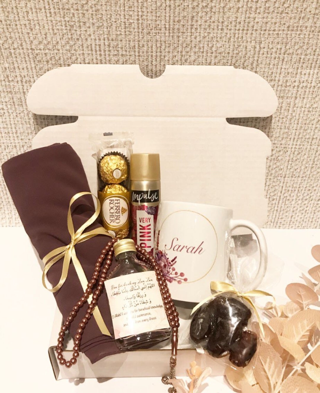 Luxury Hijab Hamper Islamic Mum Daughter Sister Friend Eid Wife Gift ...
