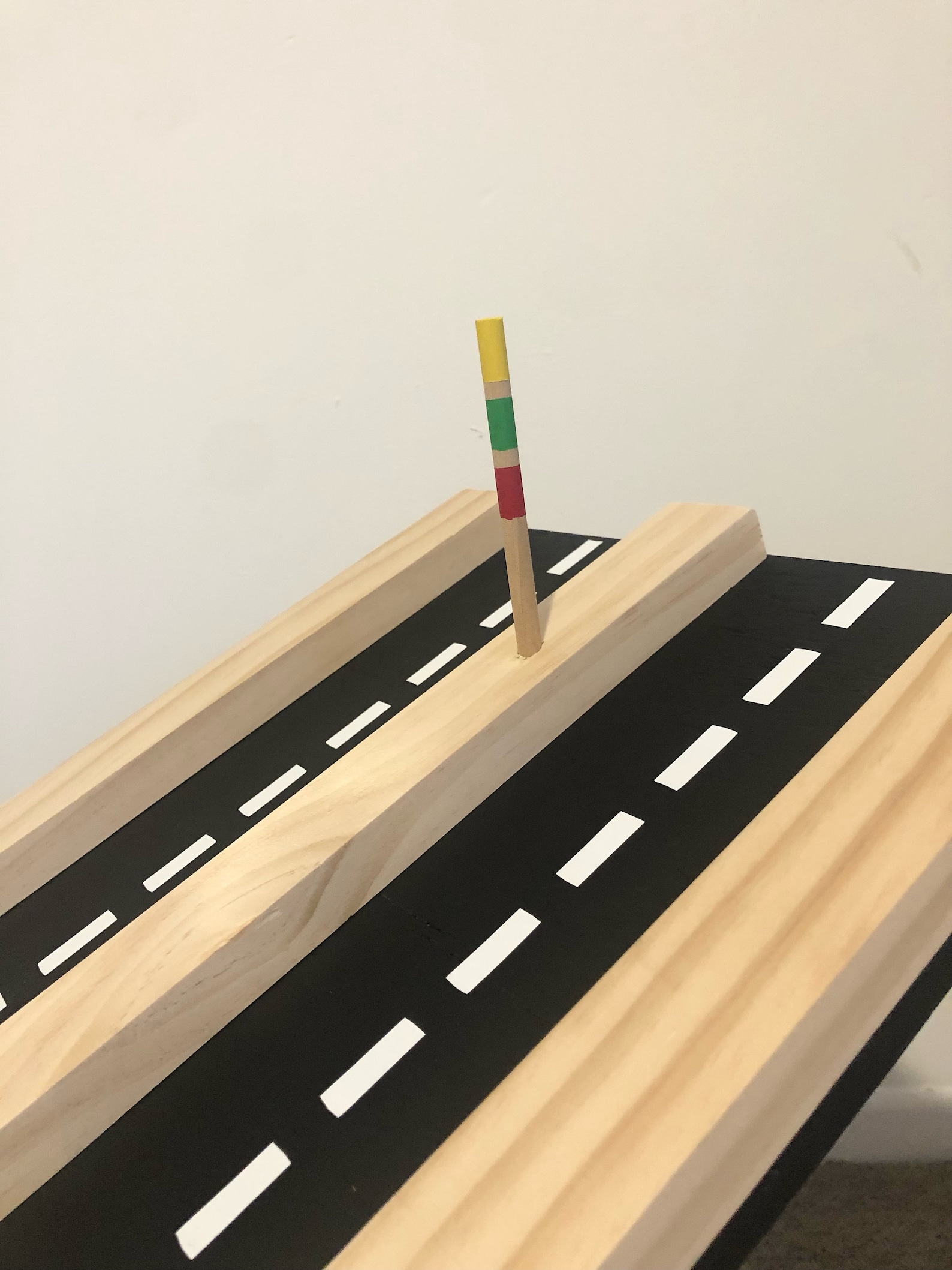 Wooden Drag Strip Race Car Ramp: Montessori Toy, Kids Christmas Gift ...
