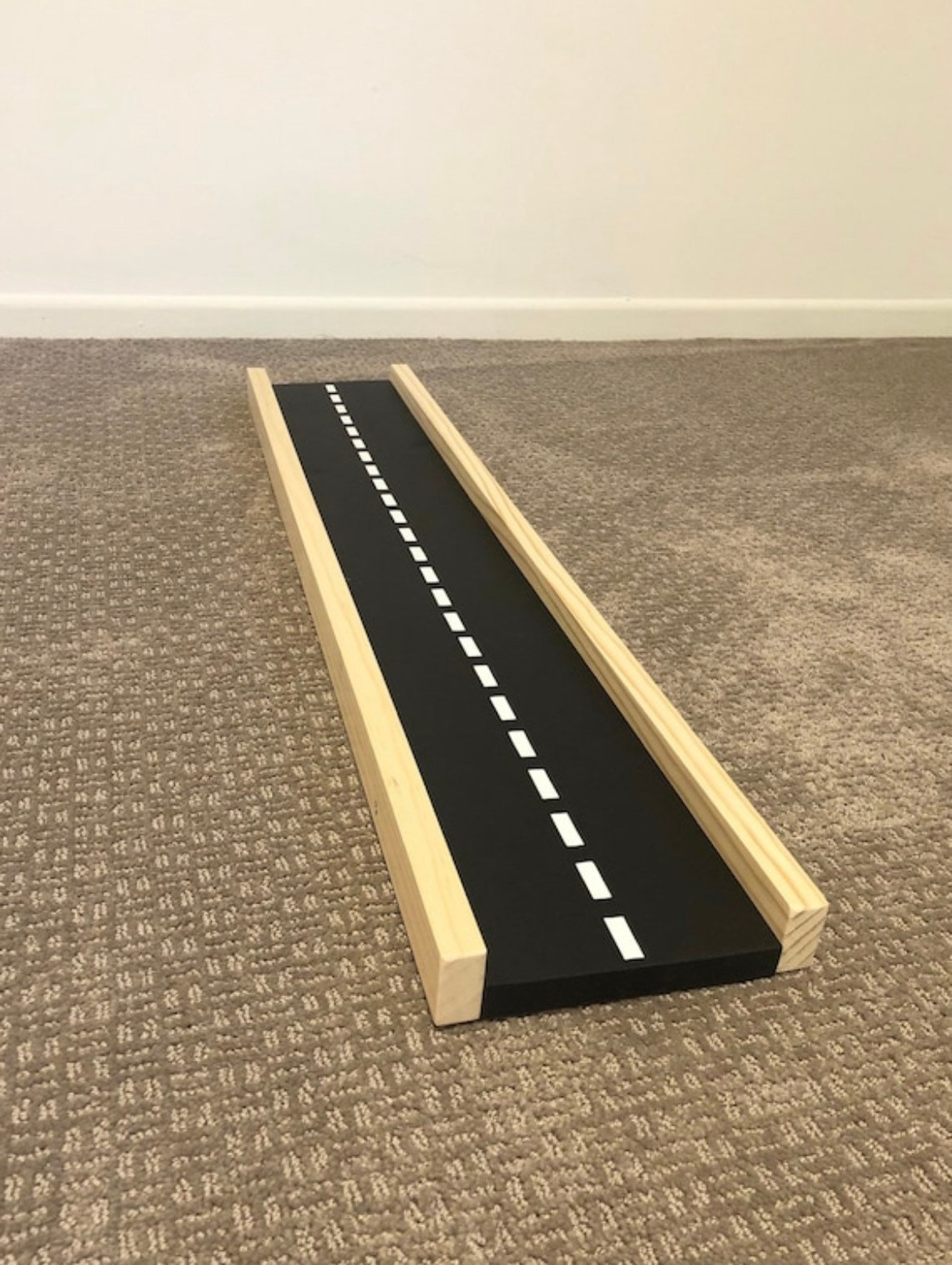 Mile Long Track | 48” / Wooden Race Ramp / Montessori Play / Kids Race ...