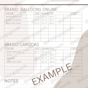 Balloon Stylist Balloon Order Form | Balloon Artist / Balloon Stylist ...