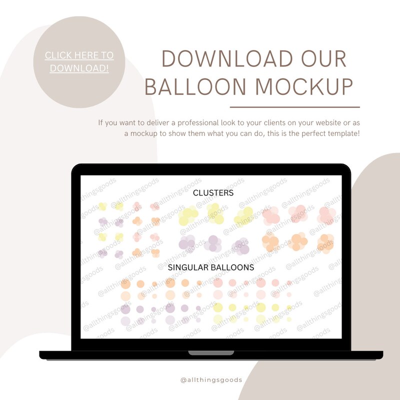 Balloon Cluster - Etsy