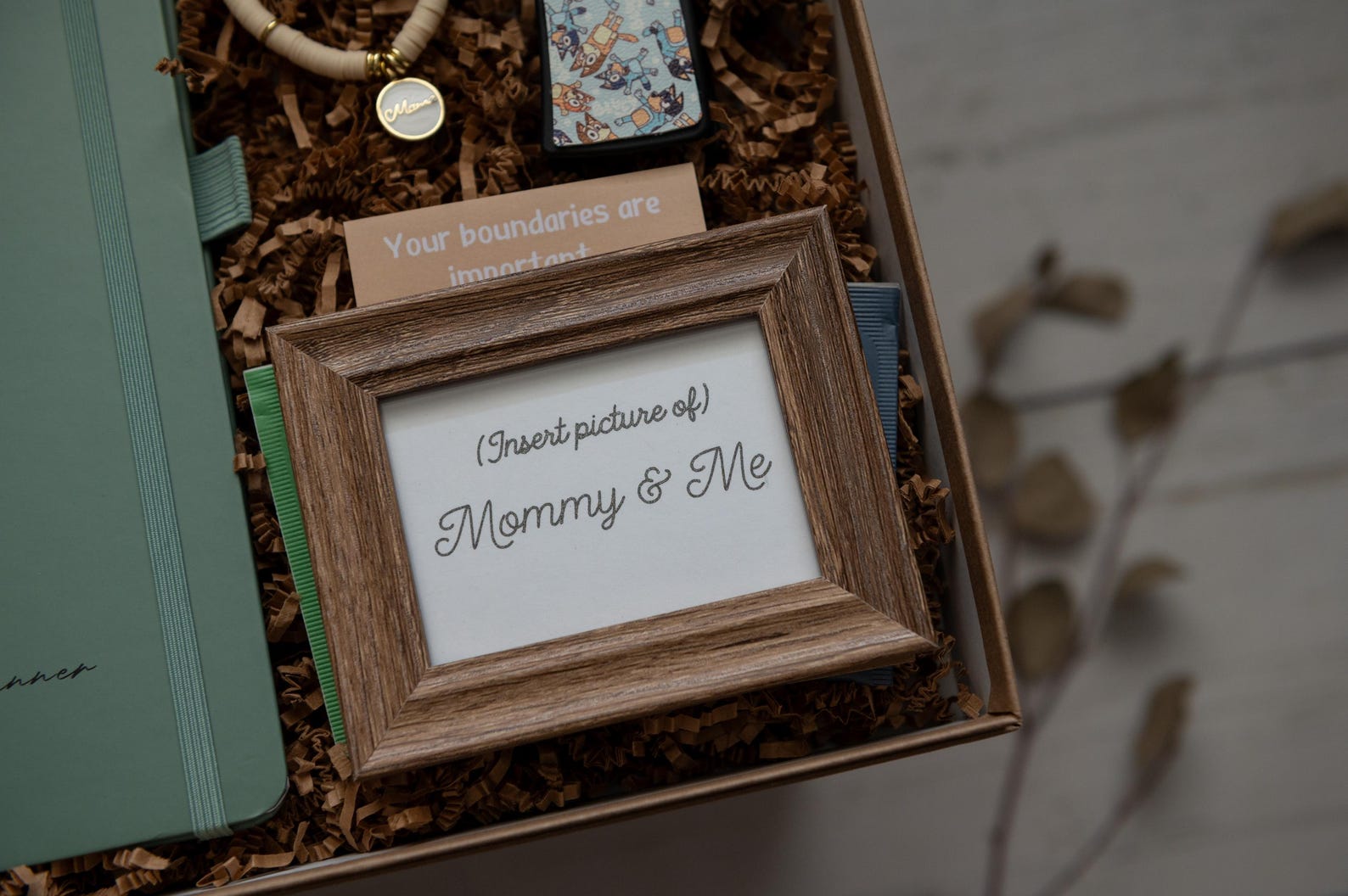 Maternity Leave End Gift Box: New Mom Bracelet, Planner & Keychain - Etsy