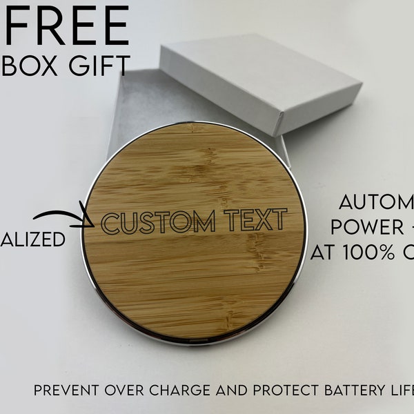 Personalized Wireless Charger - Etsy