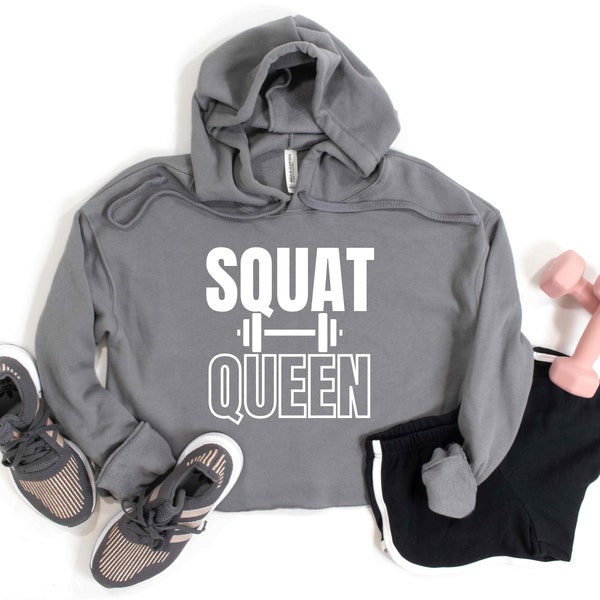 Workout Cropped Hoodie - Etsy