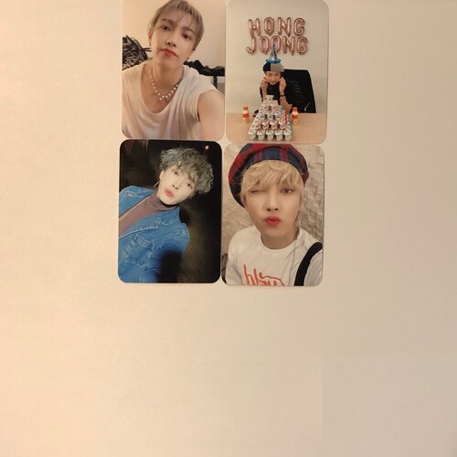 ATEEZ Fever PT. 3 Limited Album PCS Photocards Hongjoong - Etsy