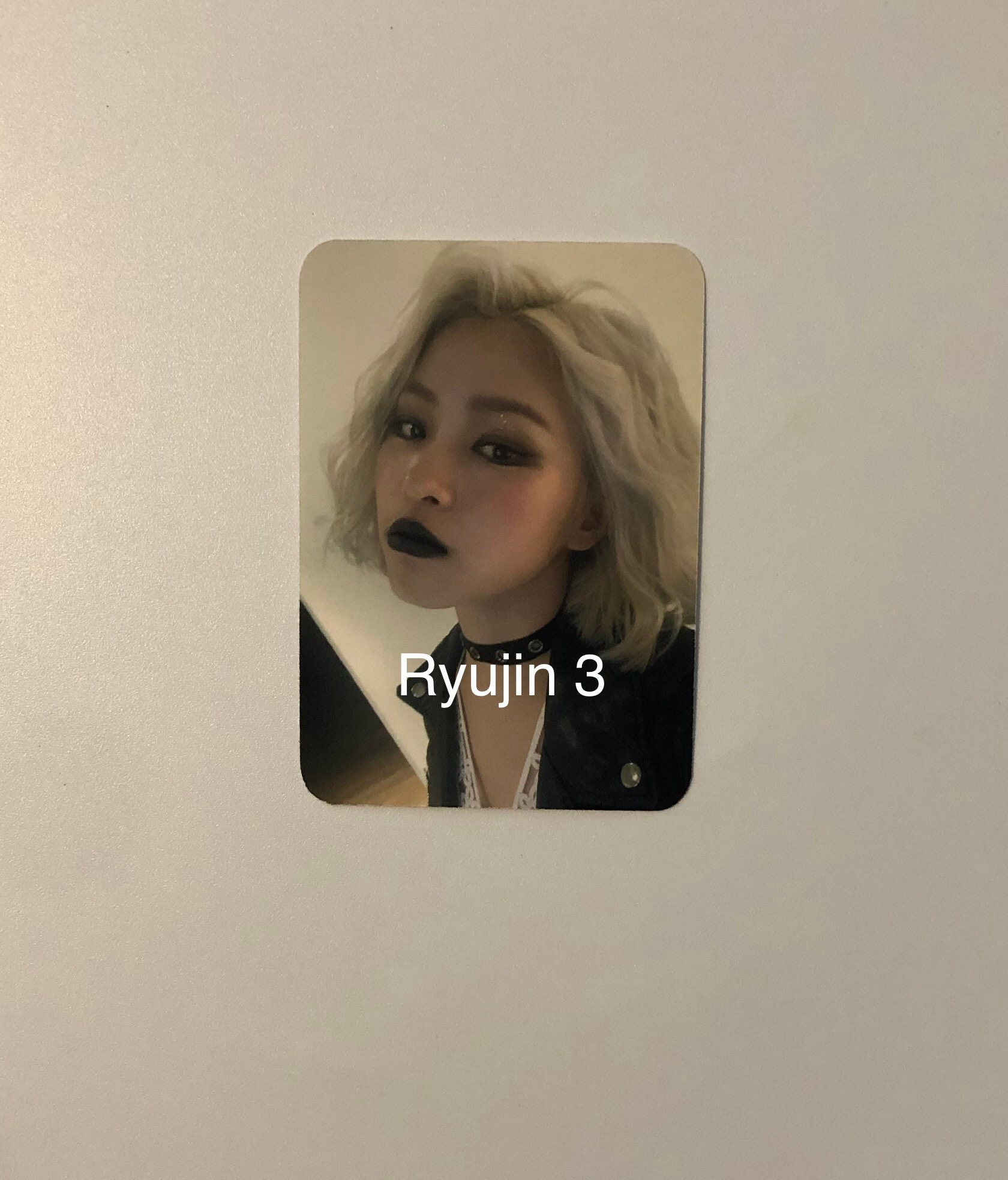 Ryujin Itzy Unofficial Photocard Pcs - Etsy