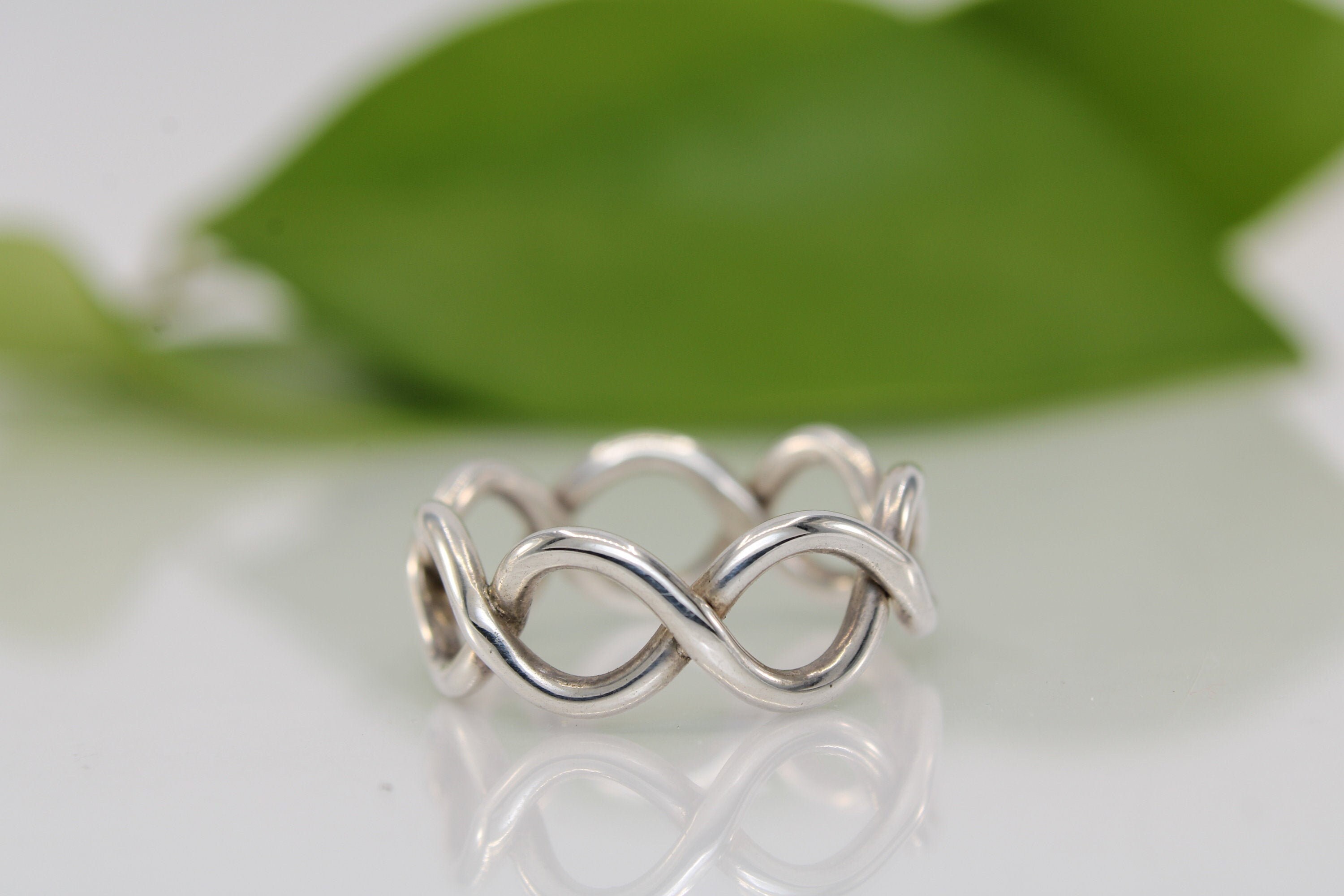 Sterling Silver Celtic Braid Ring Braid Ring Wire Ring - Etsy