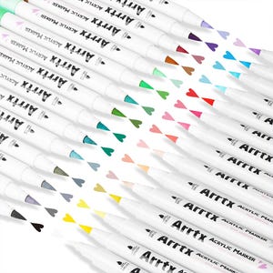 Arrtx Acrylic Marker Set of 30A - Etsy