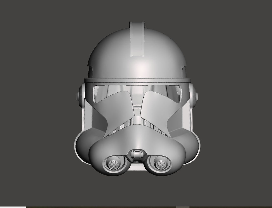 Phase 2 Clone Trooper Helmet 3D Print STL Files Fanmade Art - Etsy