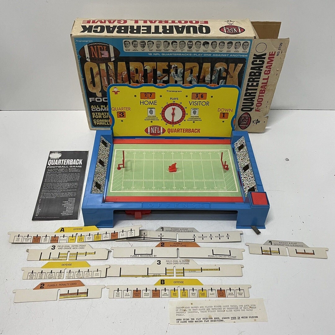 VTG 1969 QUARTERBACK Football Electronic Board Game READ Dandy Don ...