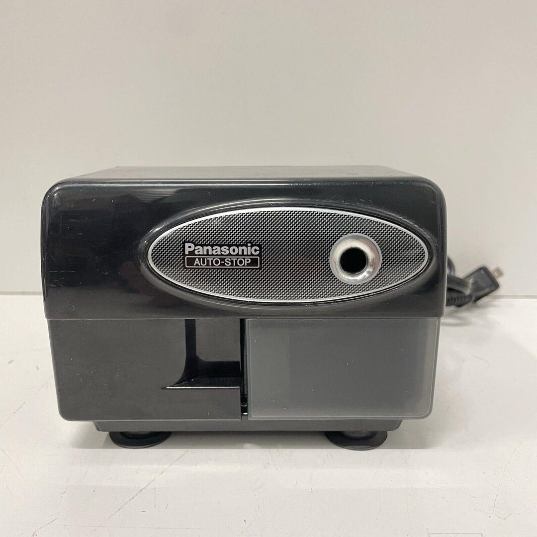 Panasonic Auto Stop Electric Pencil Sharpener KP-310 Tested & Working ...