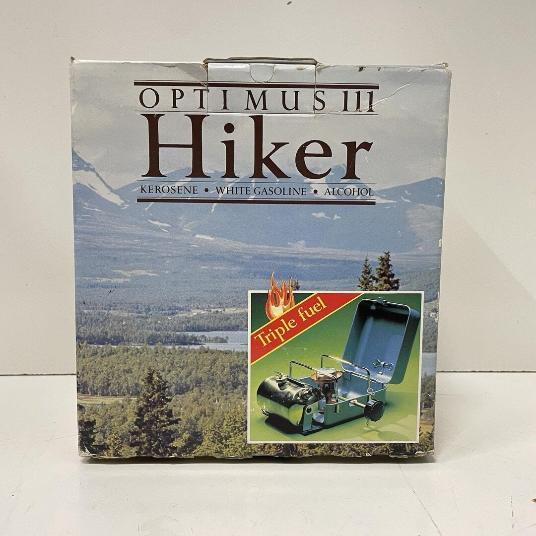 Optimus 111 Hiker Camp Stove Multi-fuel Burner NEW OLD STOCK - Etsy