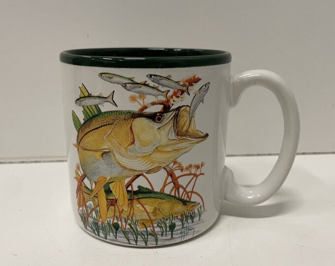 Guy Harvey VTG 1995 Coffee Mug Cup Wildlife Collection #3020 Fish ...