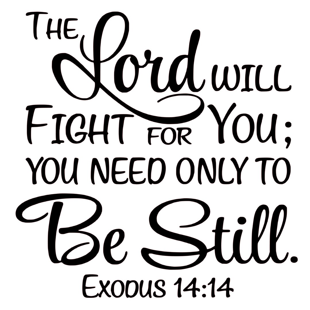 Be Still SVG and PNG - Etsy