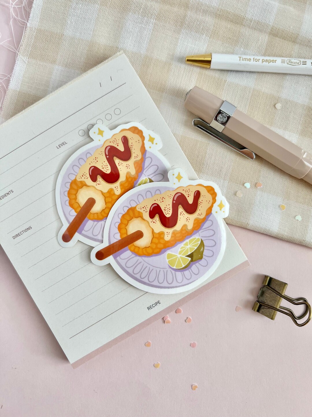 Elote Sticker - Mexican Food Art, Mexican Snacks, Corn, Stationery ...