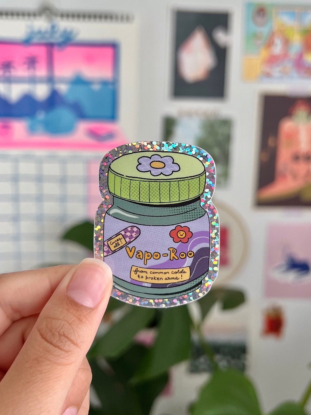 Vapo Roo Sticker- Vapor Rub Sticker, Mexican Sticker, Cute Sticker ...