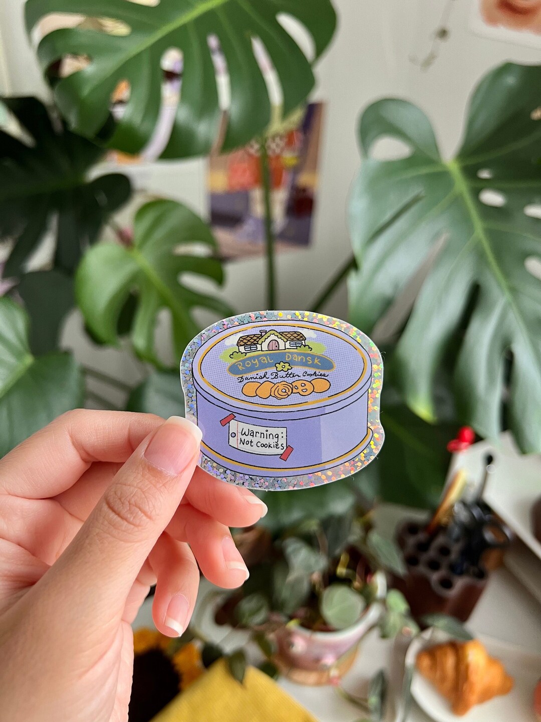 Sewing Kit (cookie Tin) Sticker - Laptop Sticker, Vinyl Sticker ...