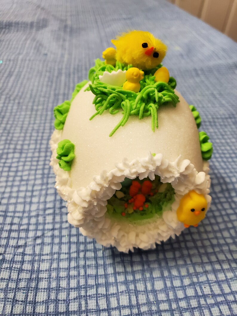 Panoramic Sugar Easter Egg - Etsy