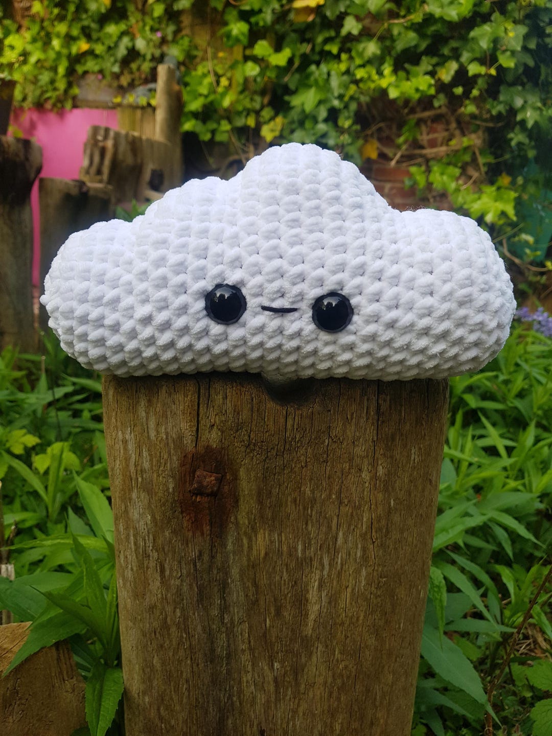 Cloud Crochet Pattern: Fluffy Amigurumi Toy Cushion (UK Terms) (digital ...