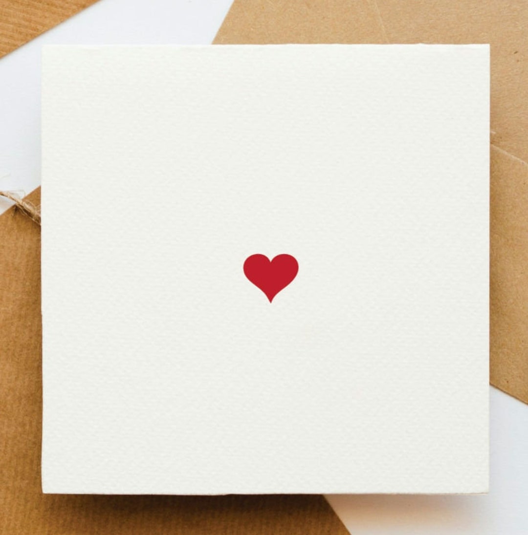 Love Heart Card, Small Heart, Red Heart, Tiny Heart, Heart Symbol, Love ...