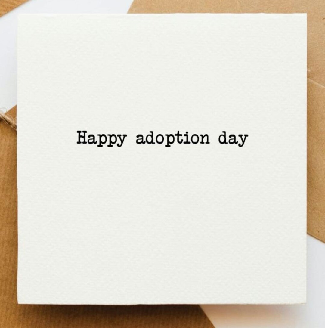 Happy Adoption Day Card, Greetings Card, Children, Having a Baby ...