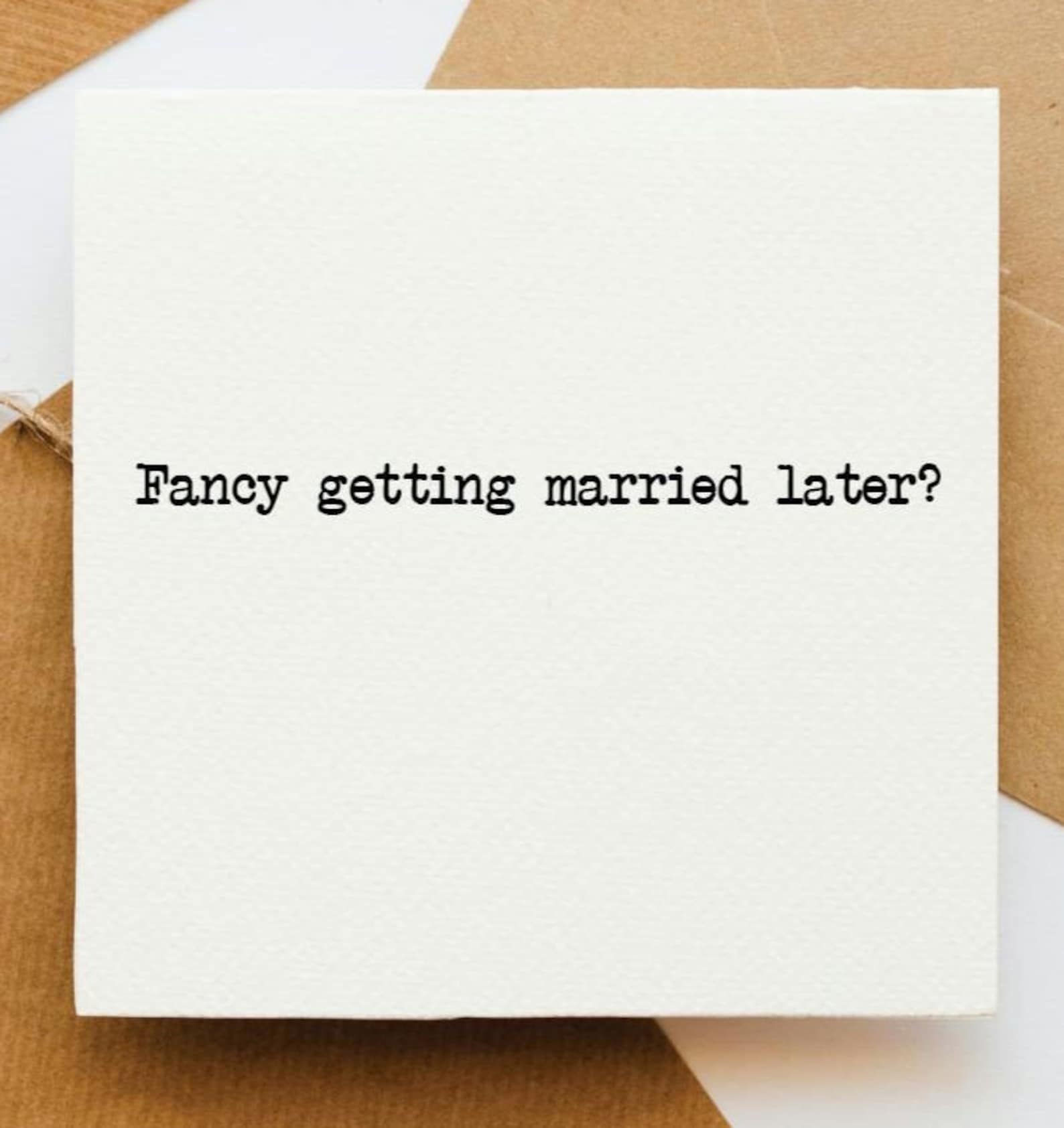 Fancy Getting Married Later Card, on Our Wedding Day Card, to My Groom ...