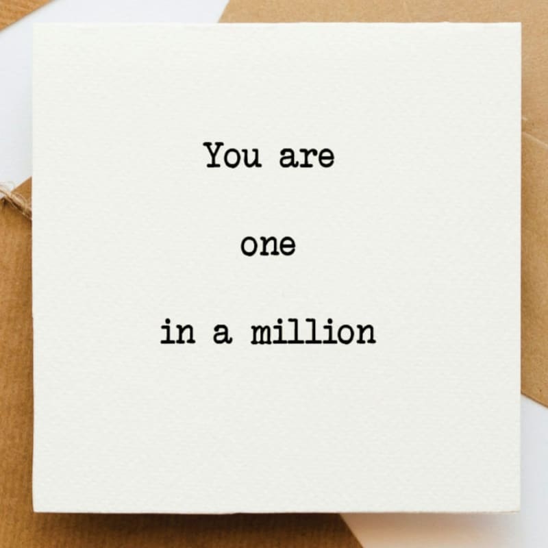 One in a Million - Etsy