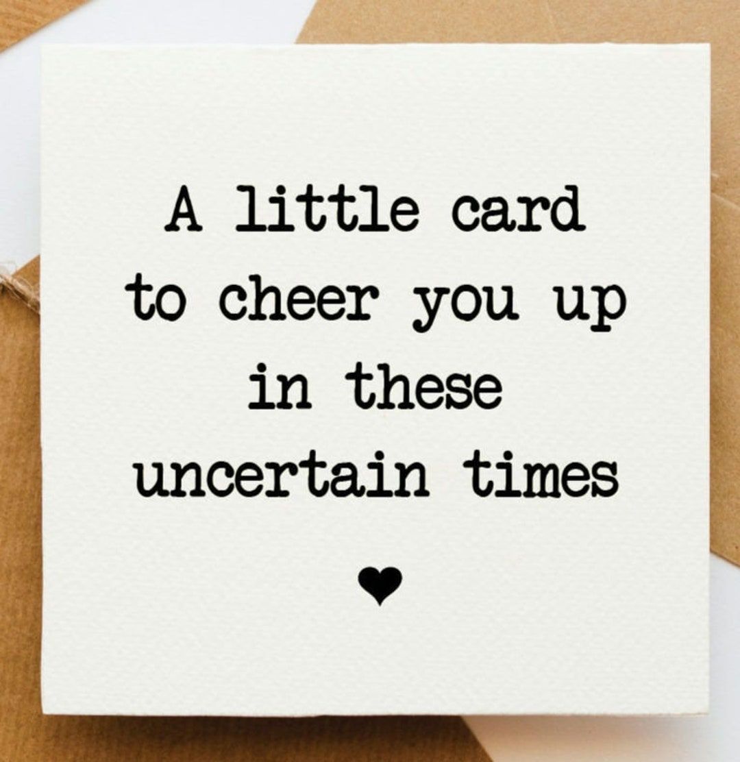 A Card to Cheer You up Card, Upbeat Card, Card for Her, Card for Him ...