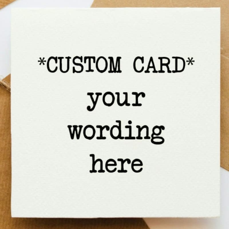 Personalized Cue Cards - Etsy UK